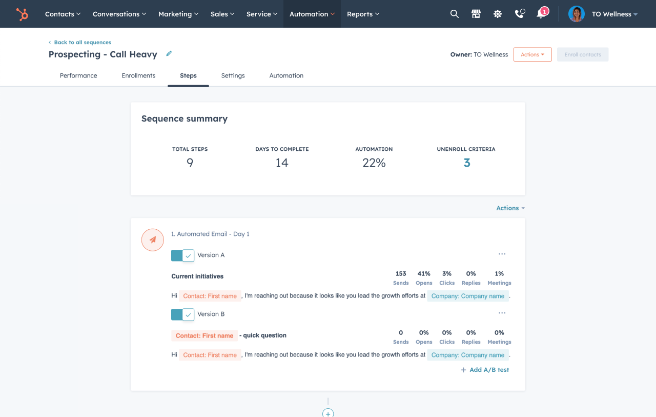 More Efficient Prospecting with SalesHub. HubSpot's New Features