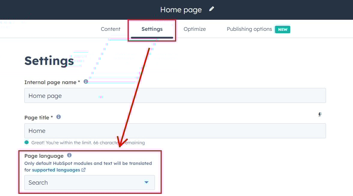 Multi-language Website in HubSpot CMS